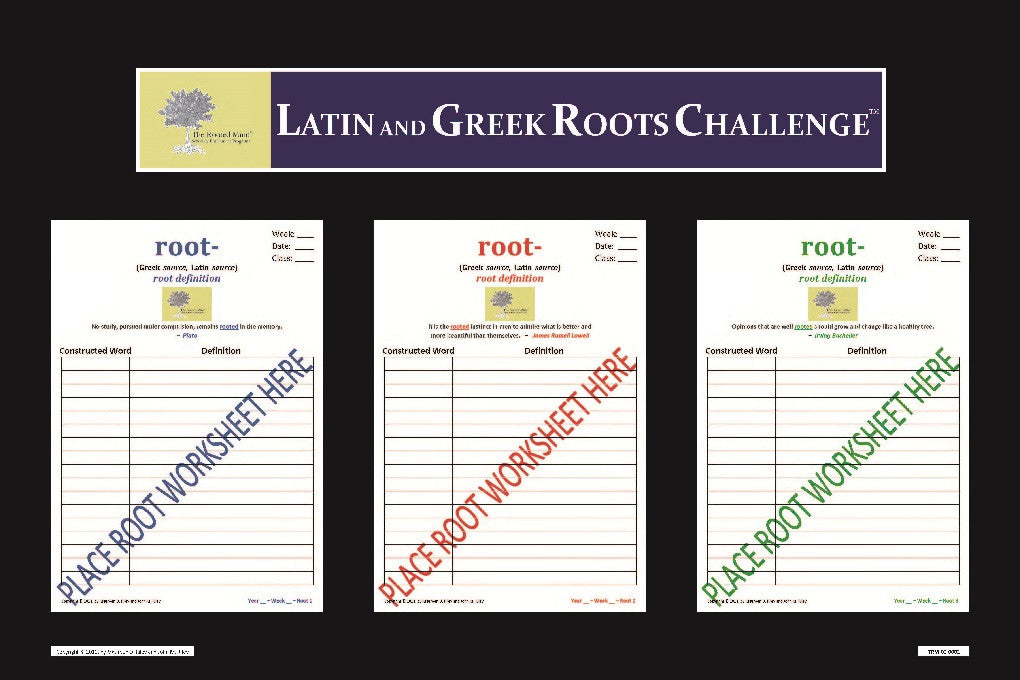 Latin and Greek Roots Challenge | Classroom Board (Board Only) – The ...