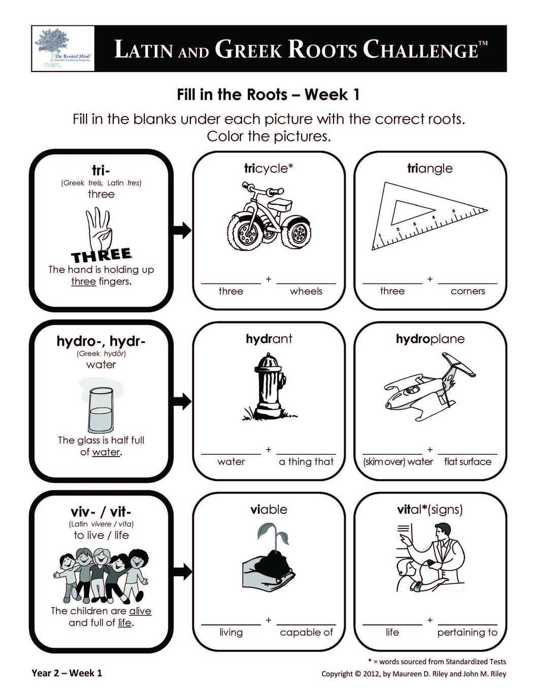 greek and latin roots coloring pages